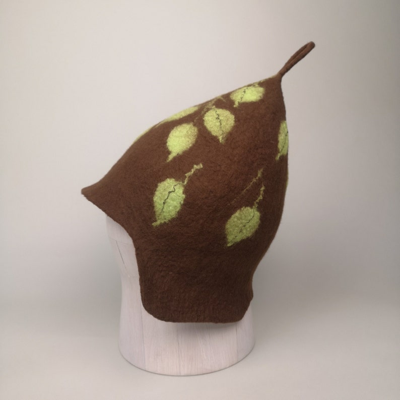 Sauna Cap Handmade Felt Sauna Hat Sauna Accessory Woolen - Etsy