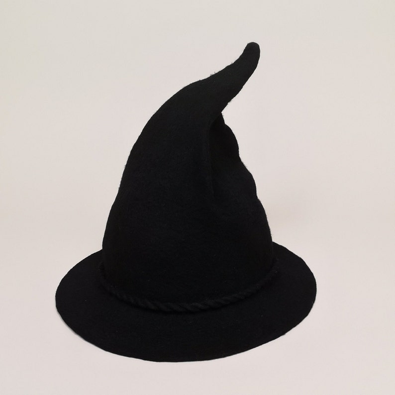 Black Witch Hat Wizard Magic Hat | Etsy