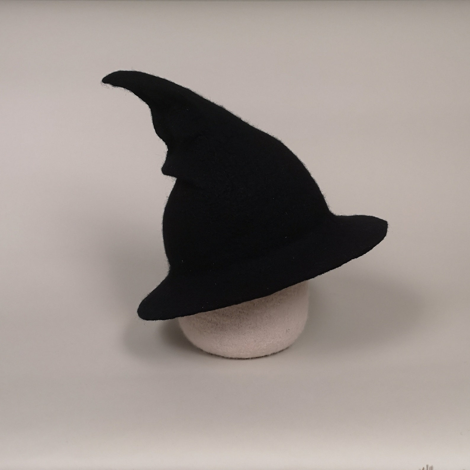 Black witch hat Wizard magic hat | Etsy