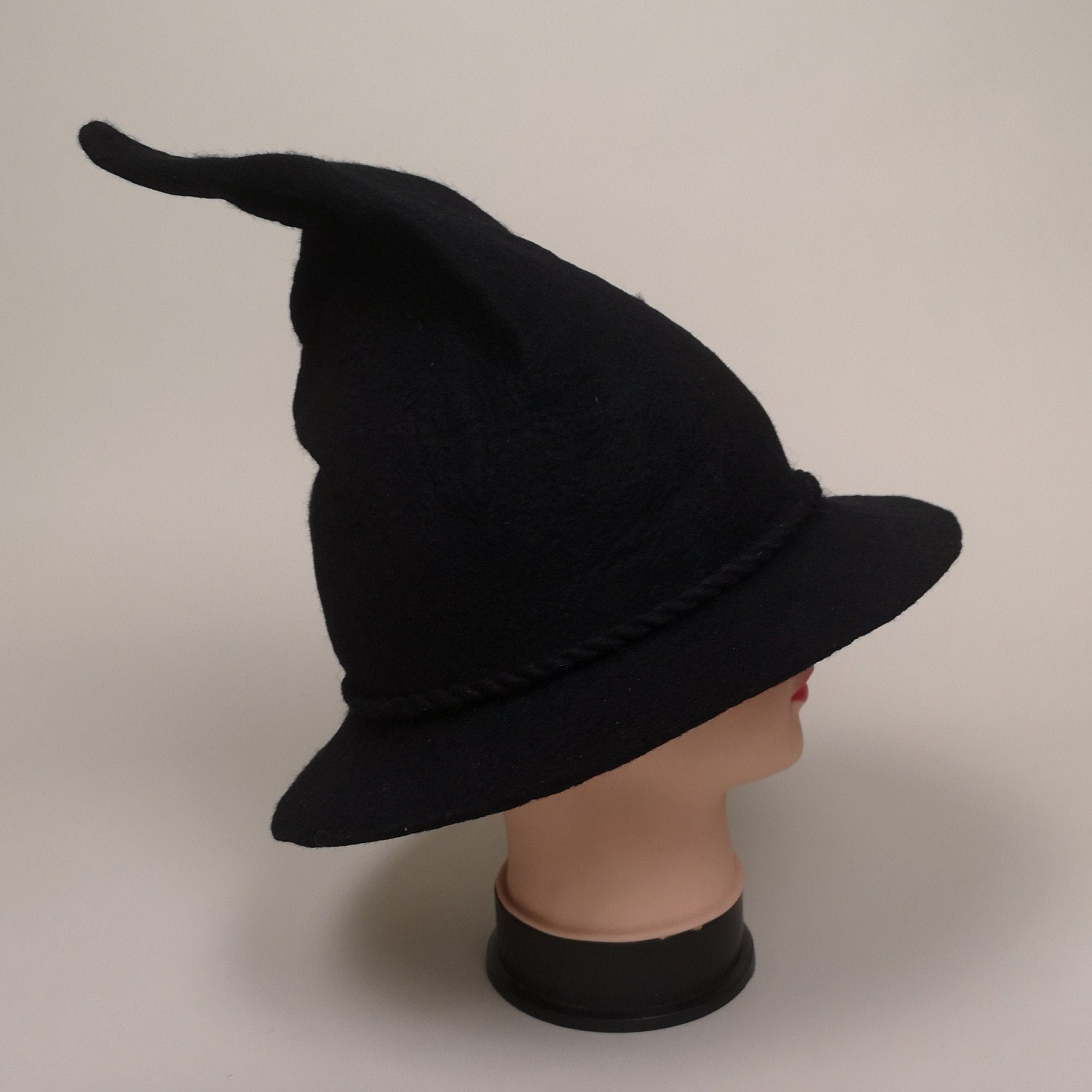 Black Witch Hat Wizard Magic Hat | Etsy