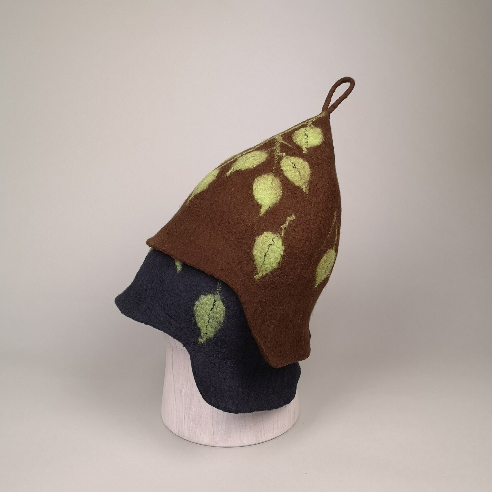 Sauna Cap Handmade Felt Sauna Hat Sauna Accessory Woolen - Etsy