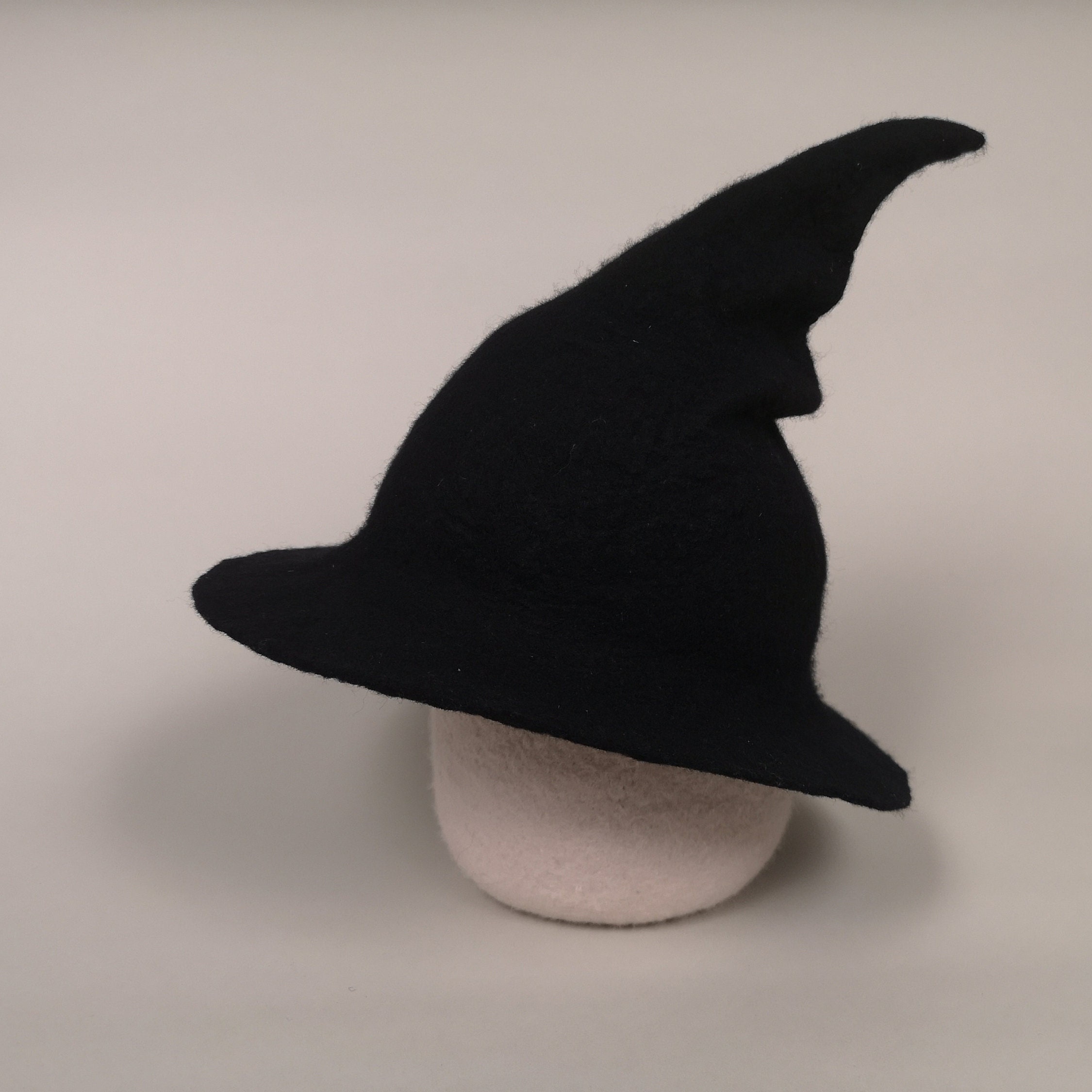 Black witch hat Wizard magic hat | Etsy