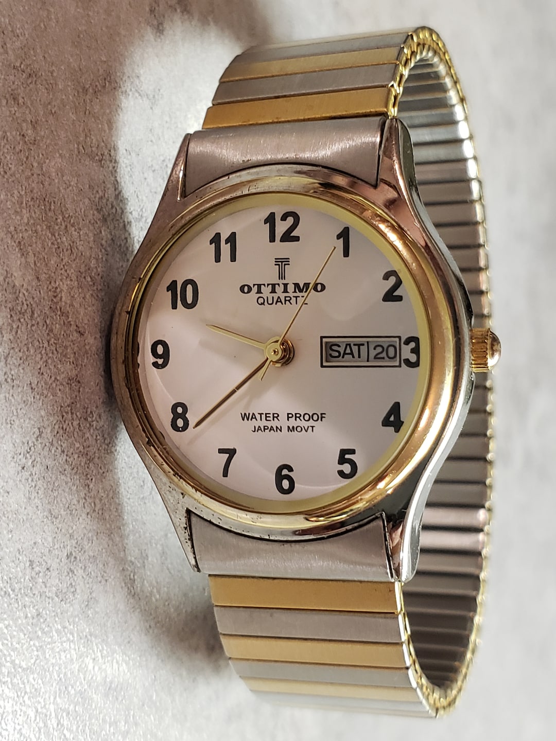 Ottimo Japan Quartz Ladies Vintage Wrist Watch Day Date in Excellent ...