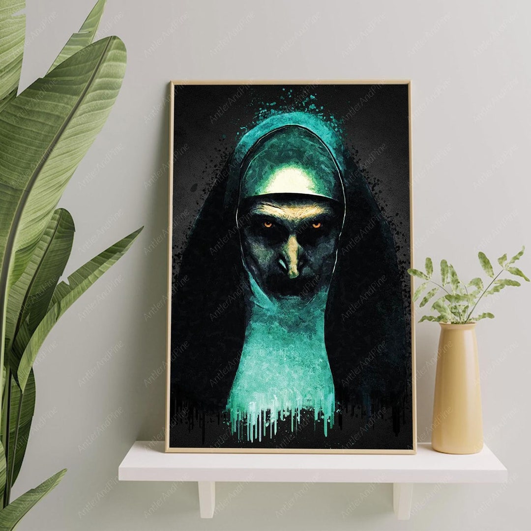 Valak Poster Retro Film Art Prints Movie Home Decor Vintage - Etsy