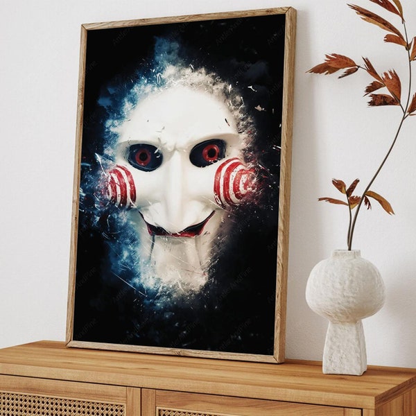 Jigsaw Mask - Etsy