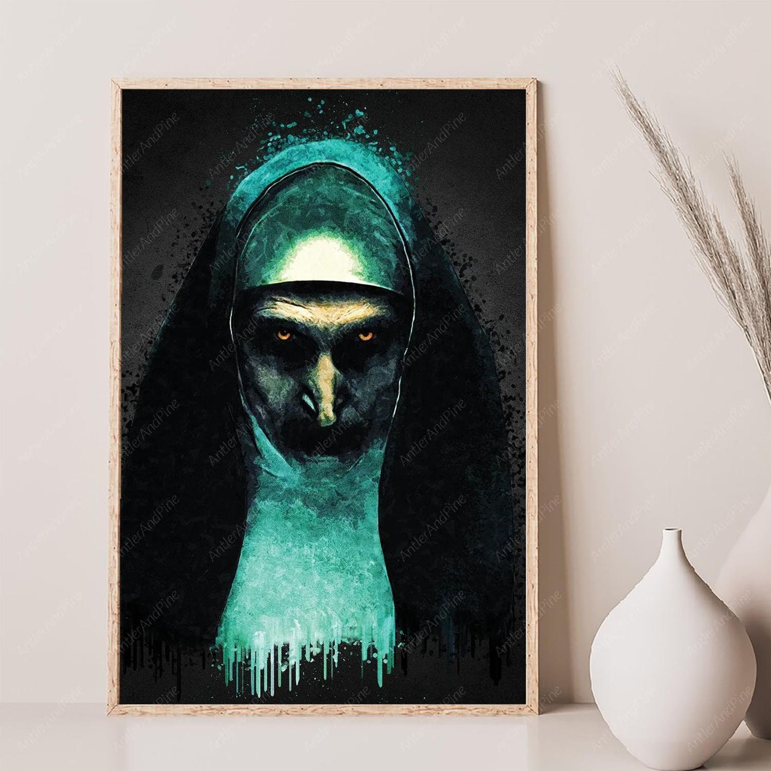 Valak Poster, Ghost Nun Valak, The Nun Poster, Horror Movie, Horror ...