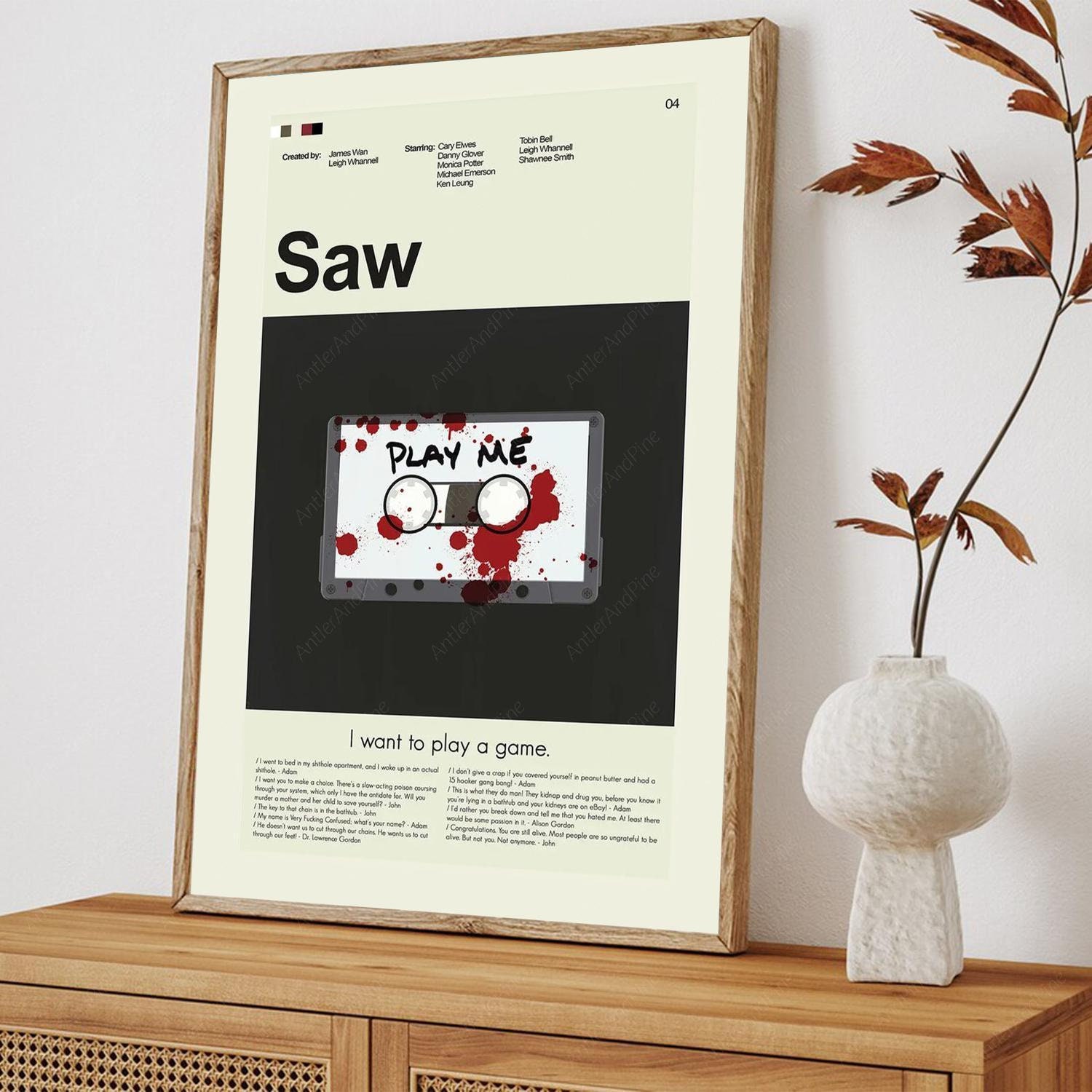 Saw The 1st Movie Poster
