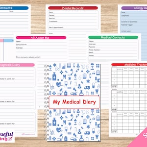 Personal Medical Diary, Family Health Planner, Medical Planner, Doctor ...