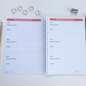 Personal Medical Diary, Family Health Planner, Medical Planner, Doctor ...