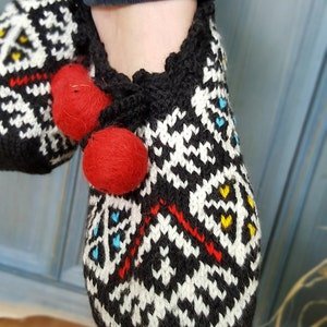Fairtrade Traditional Slipper Socks Fair Trade Socks Knit - Etsy