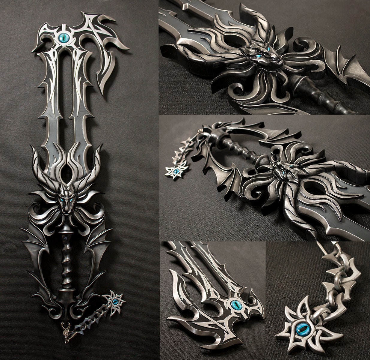 Kingdom Hearts Gazing Eye/ No Name Keyblade - Etsy Australia