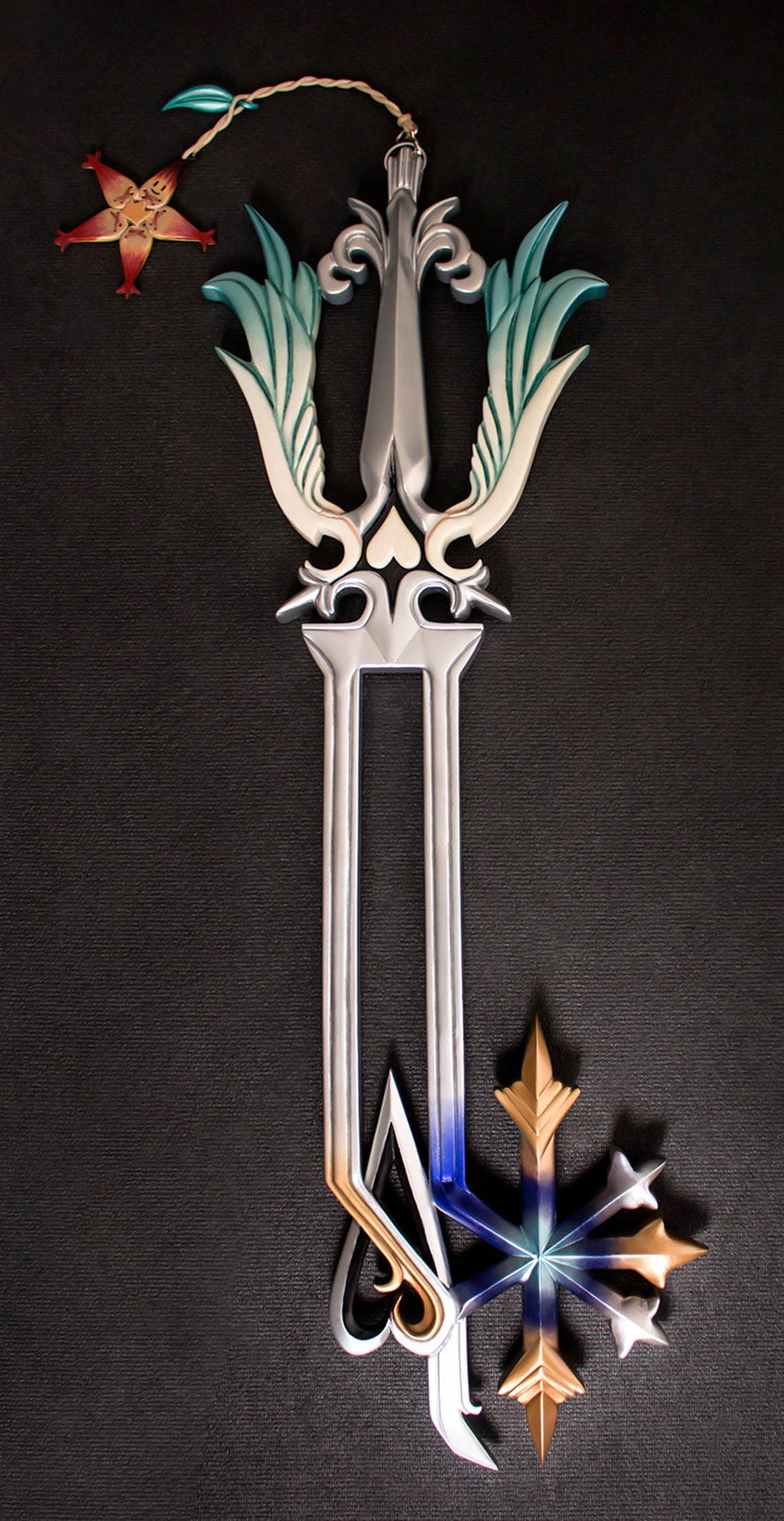 Kingdom Hearts Roxas Oblivion & Oathkeeper Keyblade - Etsy