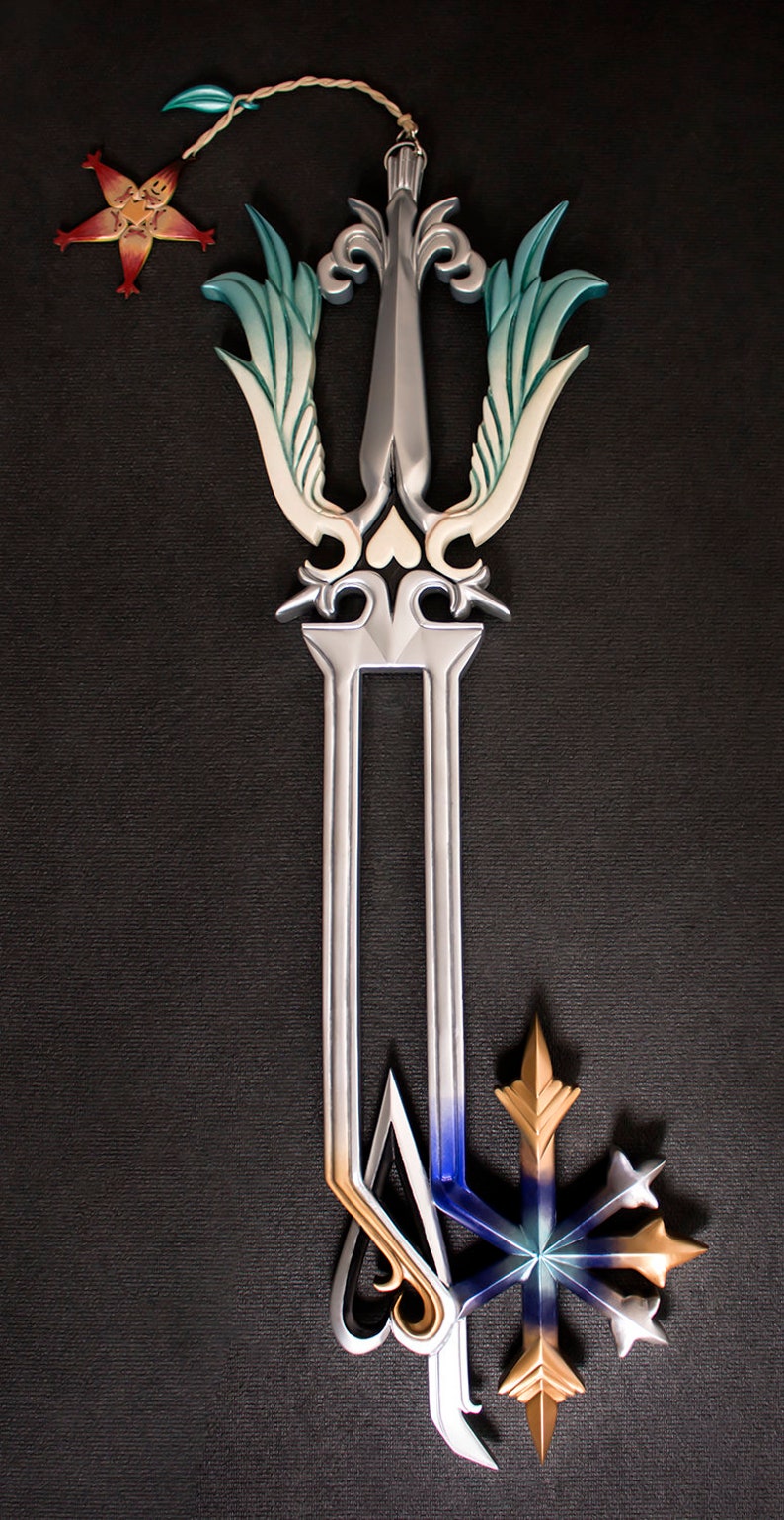 Kingdom Hearts Roxas Oblivion & Oathkeeper Keyblade - Etsy