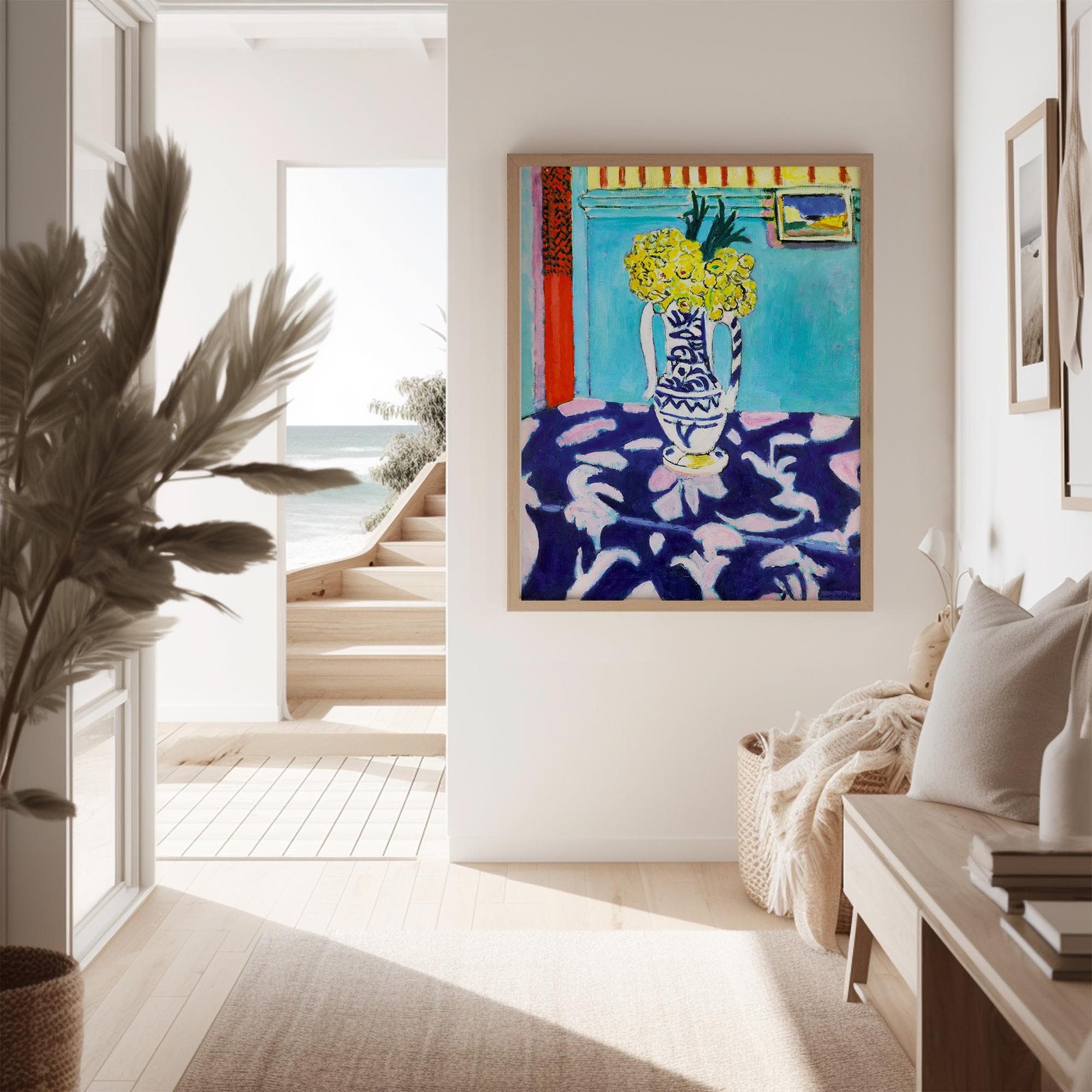 Henri Matisse Botanical Print, Flowers Wall Art, French Farmhouse Decor ...