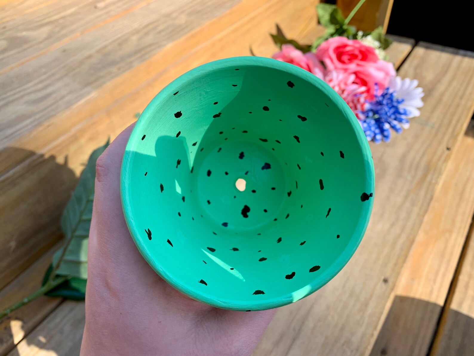 Ice Cream Flower Pot 3.5 Inch Mint Chocolate Chip Terra - Etsy