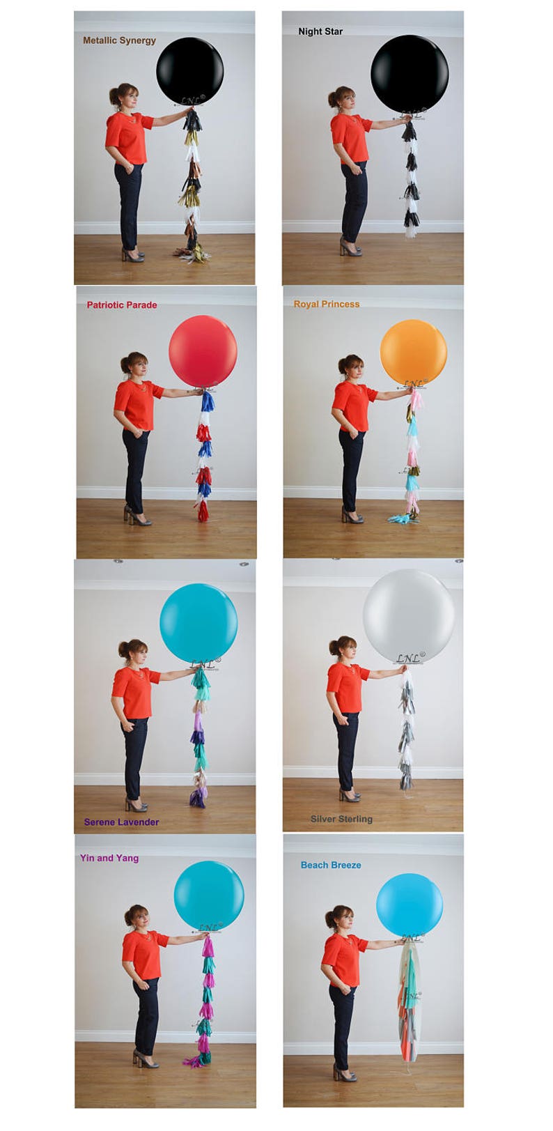 Tail Tassels Custom Balloon Tail Garland Diy Kit Huge Etsy