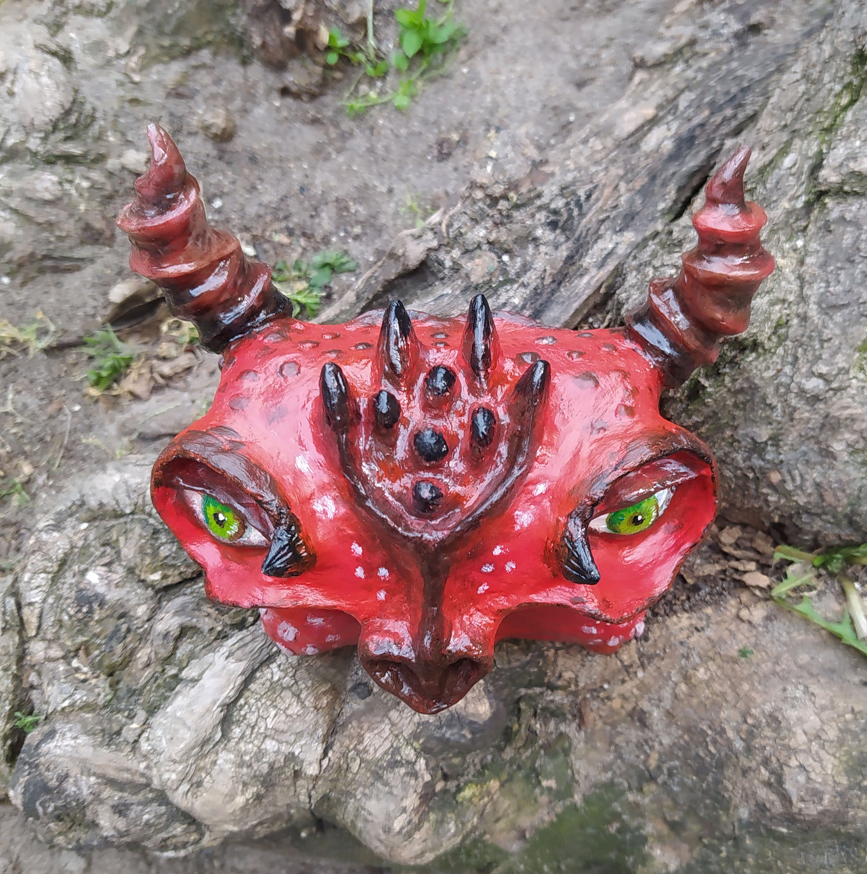 Casket. Figurine Red Dragon Box for Cubes Fantasy - Etsy