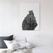 Cat on Head Drawing Female Figure Illustration Wall Art Print - Etsy
