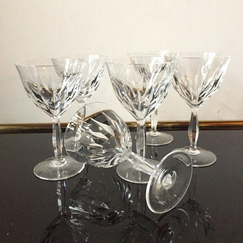 Antique Wine Glasses - Etsy