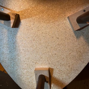 50s Kidney Table Coffee Table Side Table Original Fifties 3-leg Table ...