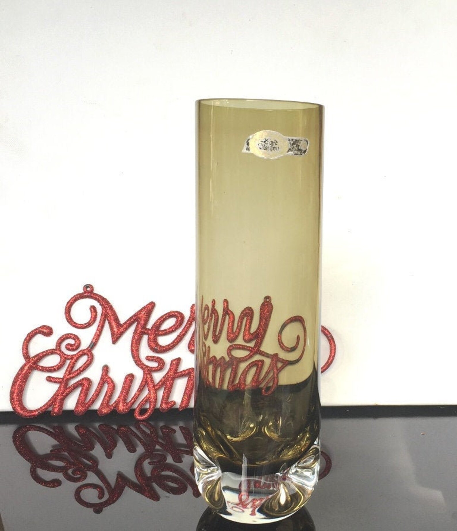 INGRID Glas Vase Form Designvase LORD NELSON Hohe Vase Glas | Etsy