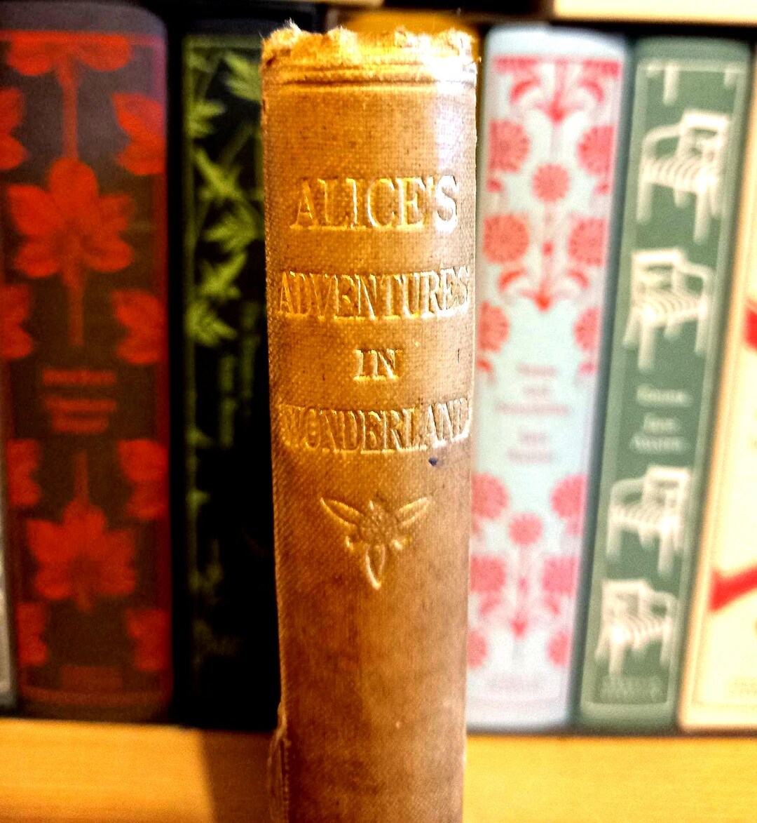 Early Edition Alice in Wonderland, 1870, 25th Thousand Printing of 1867 ...