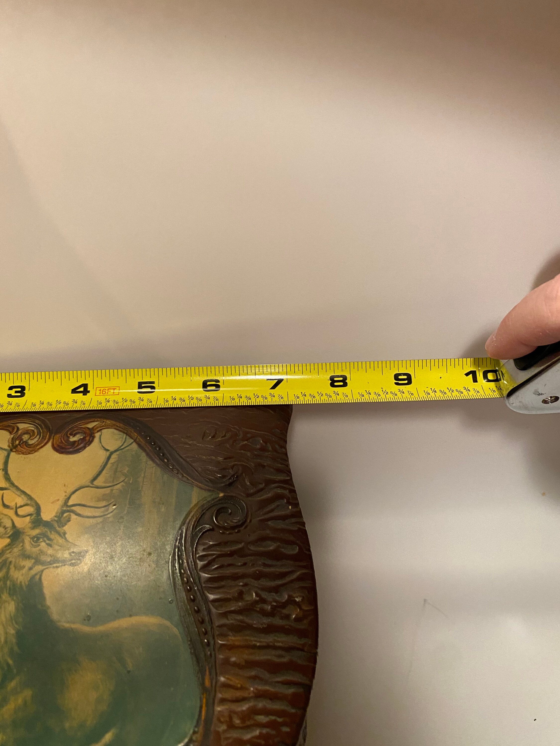 Antique Victorian Celluloid Collar and Cuff Dresser Box Stag - Etsy