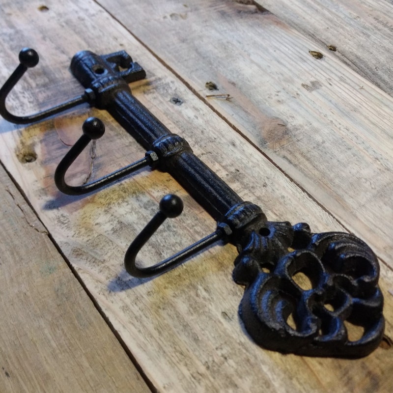 Rustic Key Hook - Etsy