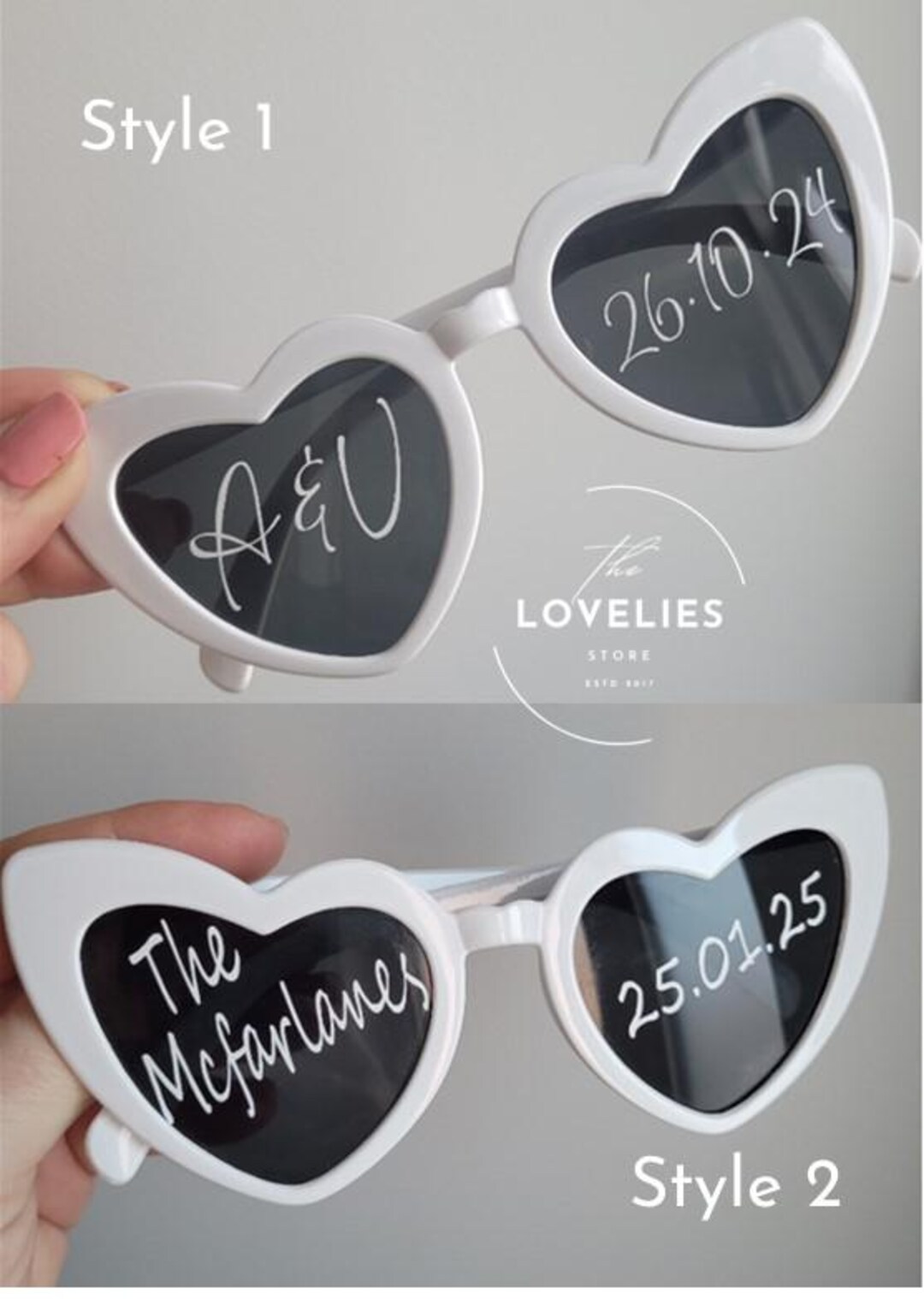 Sunglasses Vinyl Decal | 3 Styles Available | Wedding Favour | Hen ...