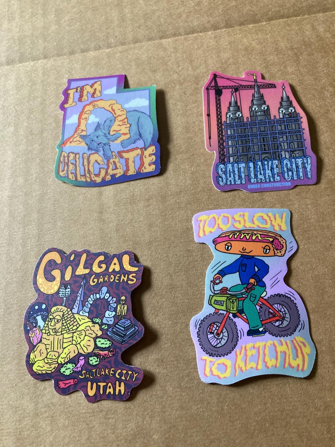 Utah Weird Stuff Sticker Pack - Etsy
