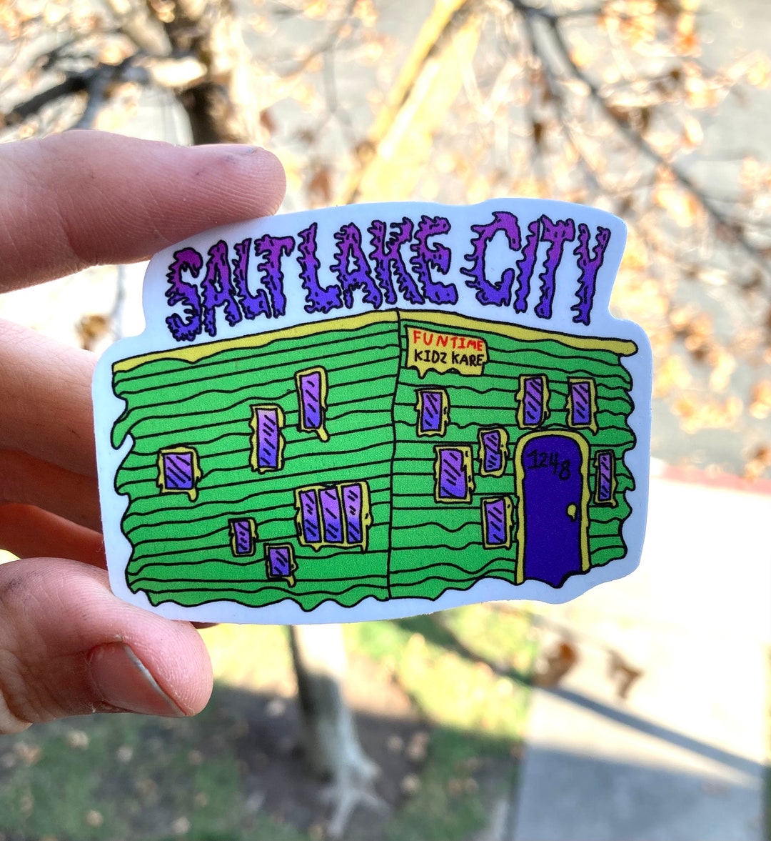 Iconic Architecture Salt Lake City Sticker - Etsy