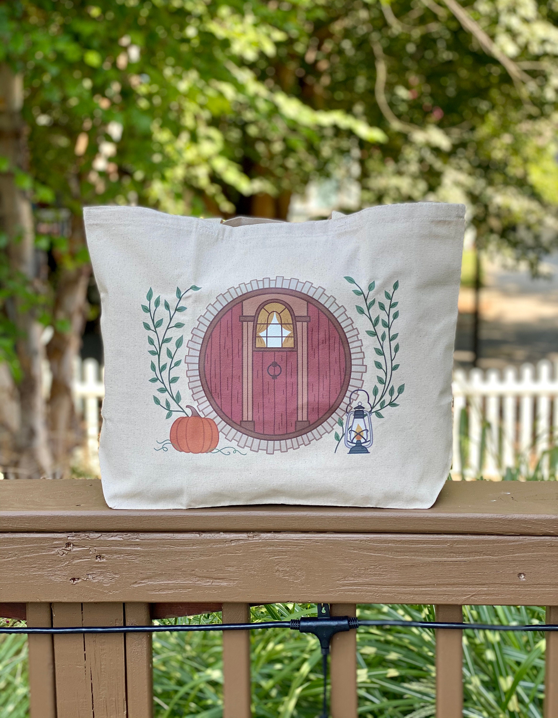 The Fall in the Shire Tote Literary Tote - Etsy