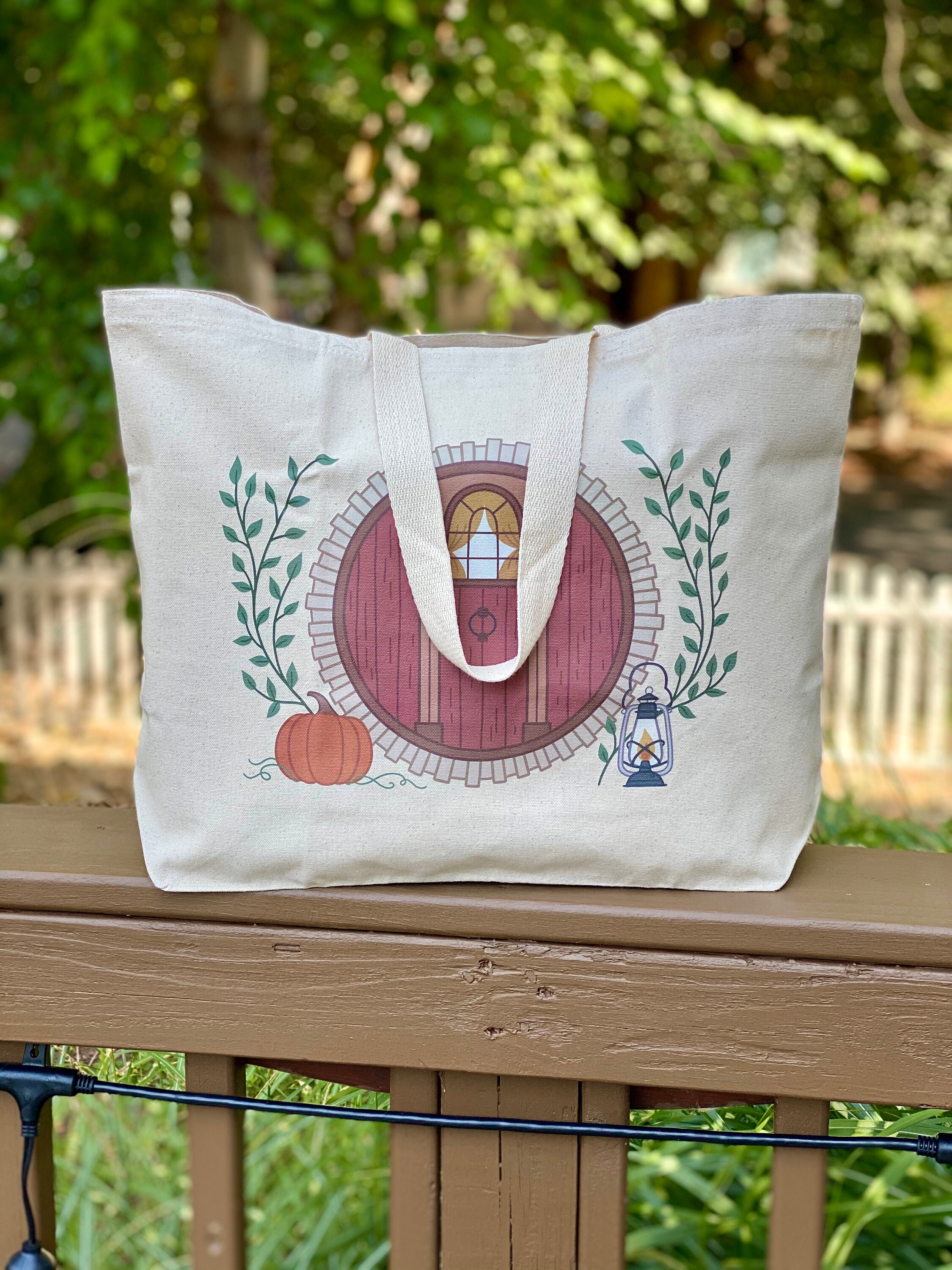 The Fall in the Shire Tote Literary Tote - Etsy