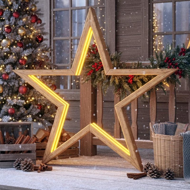 Large Outdoor Christmas Star - Etsy Australia