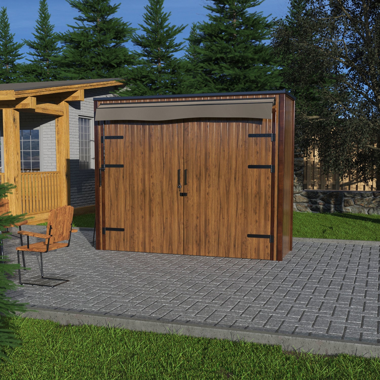 DIY Grill Shed Station With Closing Doors - Digital Download Only - Etsy
