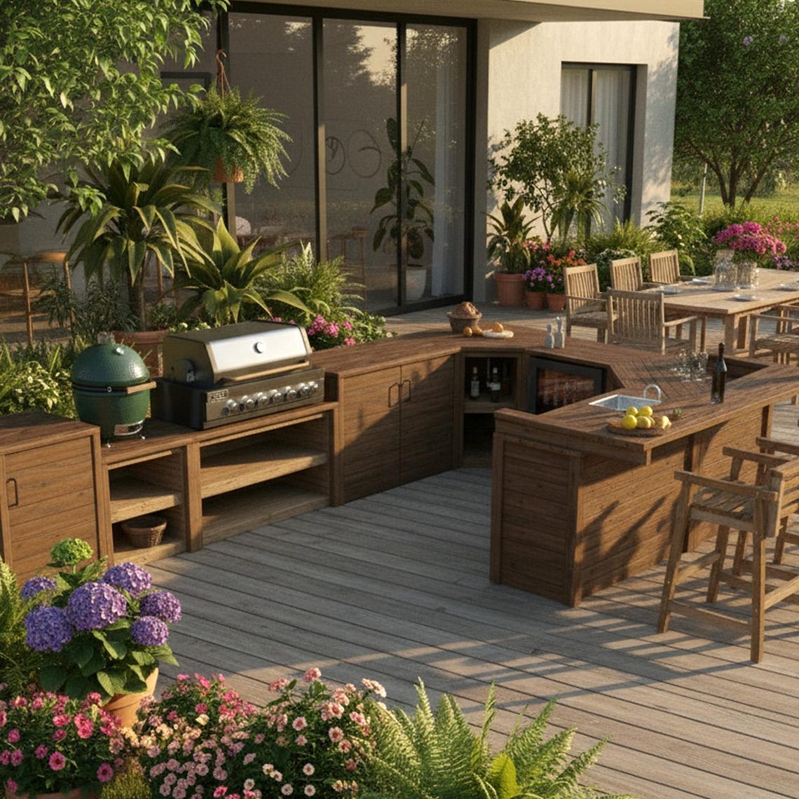 Module Outdoor Kitchen, Bbq Table - Digital Download Only - Etsy