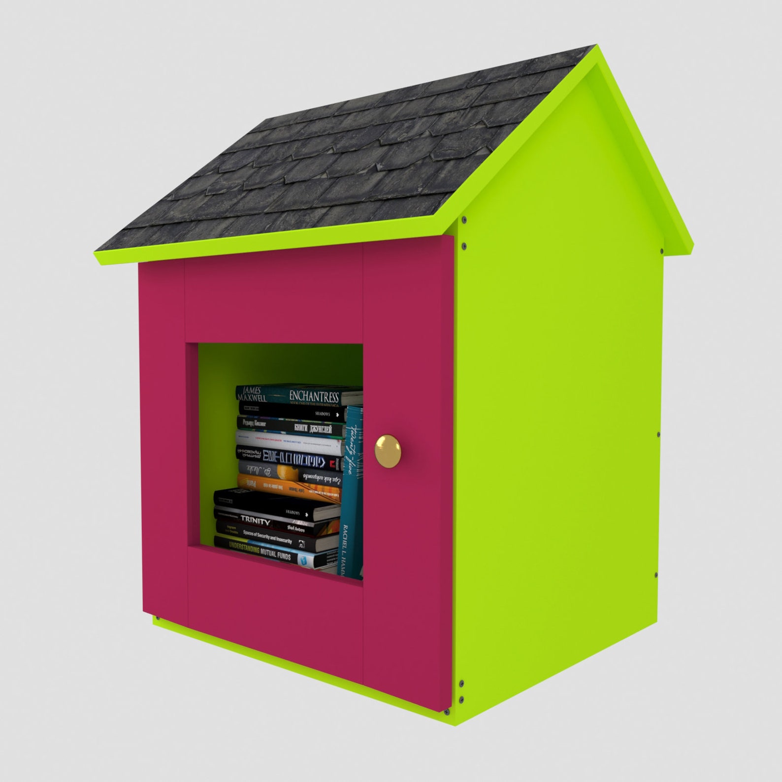 DIY Project. Outdoor Lending Library Community Neighborhood Shared ...