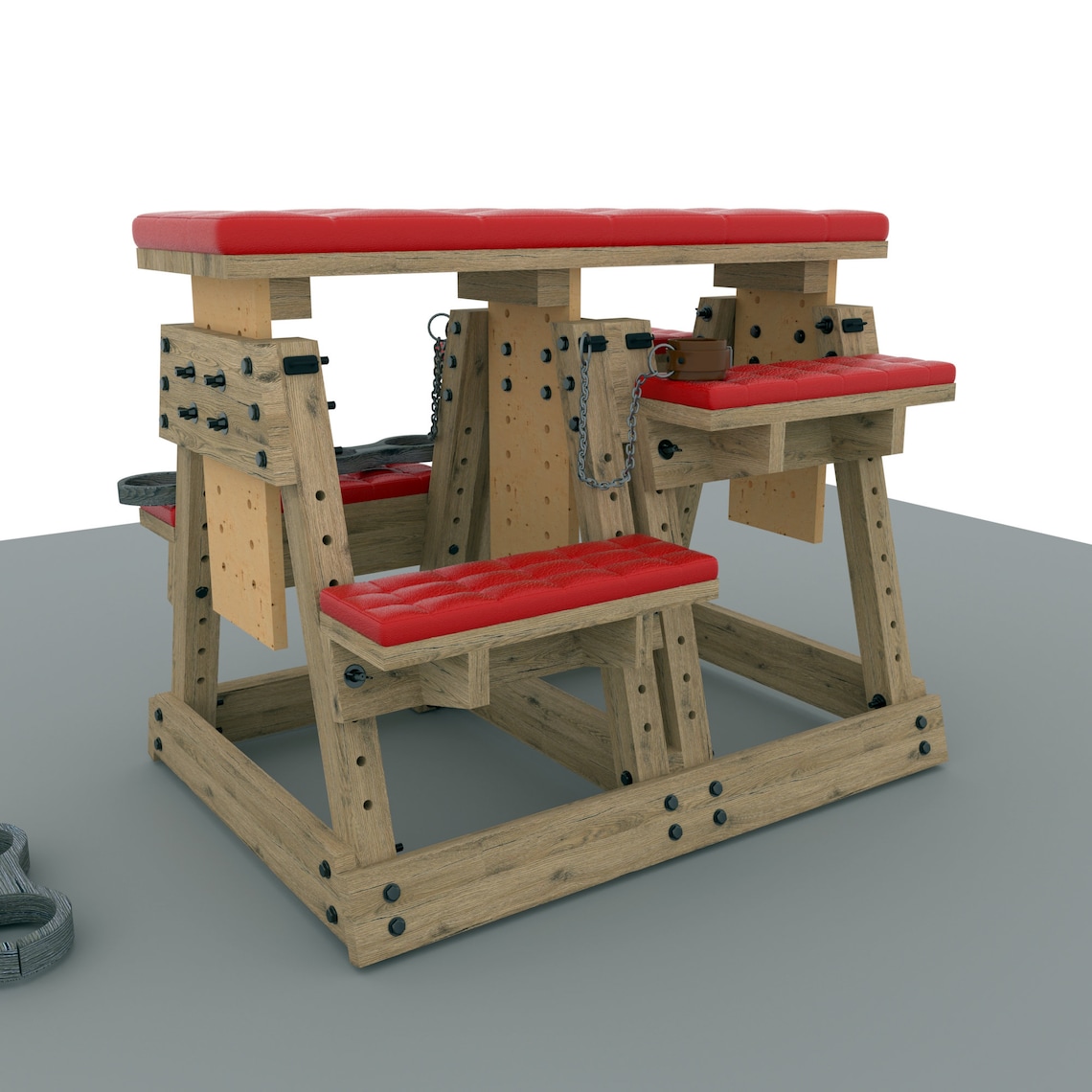 Adjustable BDSM Spanking Bench, Adult Furniture, Sex Bench - Digital ...