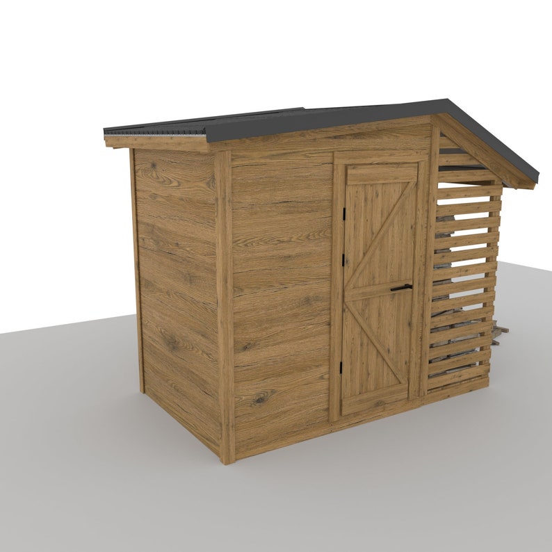 Shed and Woodshed Complex DIY - Digital Download Only - Etsy