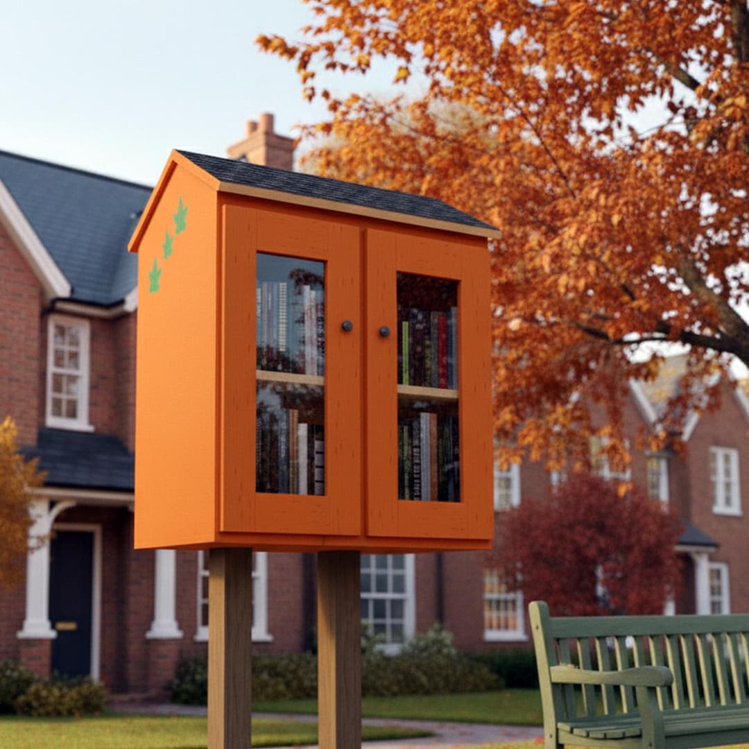 DIY Little Free Library Plans: Outdoor Book Exchange (digital Download ...