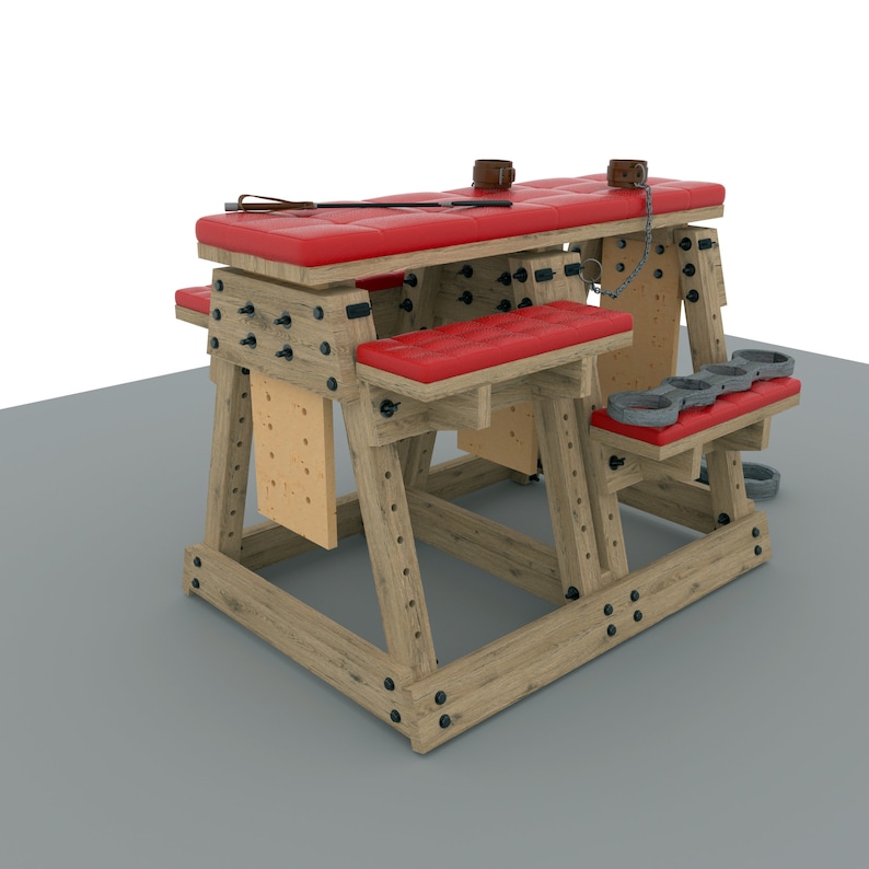 Adjustable BDSM Spanking Bench, Adult Furniture, Sex Bench - Digital ...