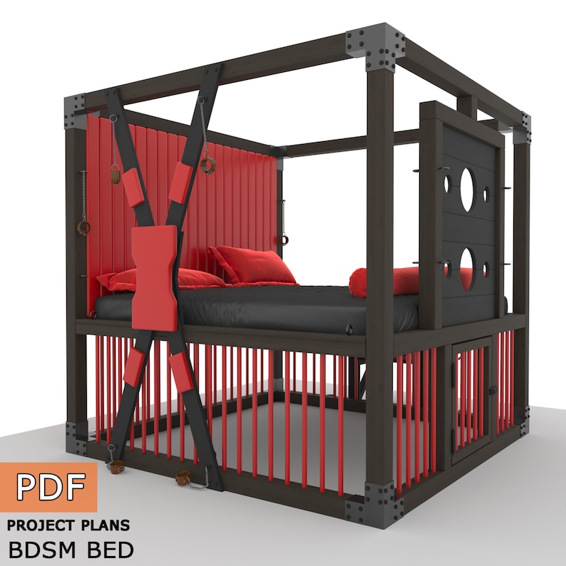 BDSM Bed - Digital Download Only - Etsy