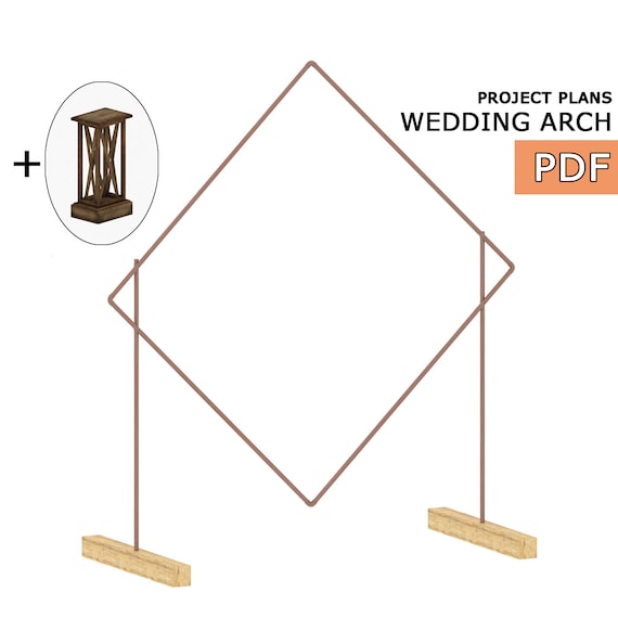 Building Plans Wedding Arch DIY A-frame Wedding Arbor | Etsy