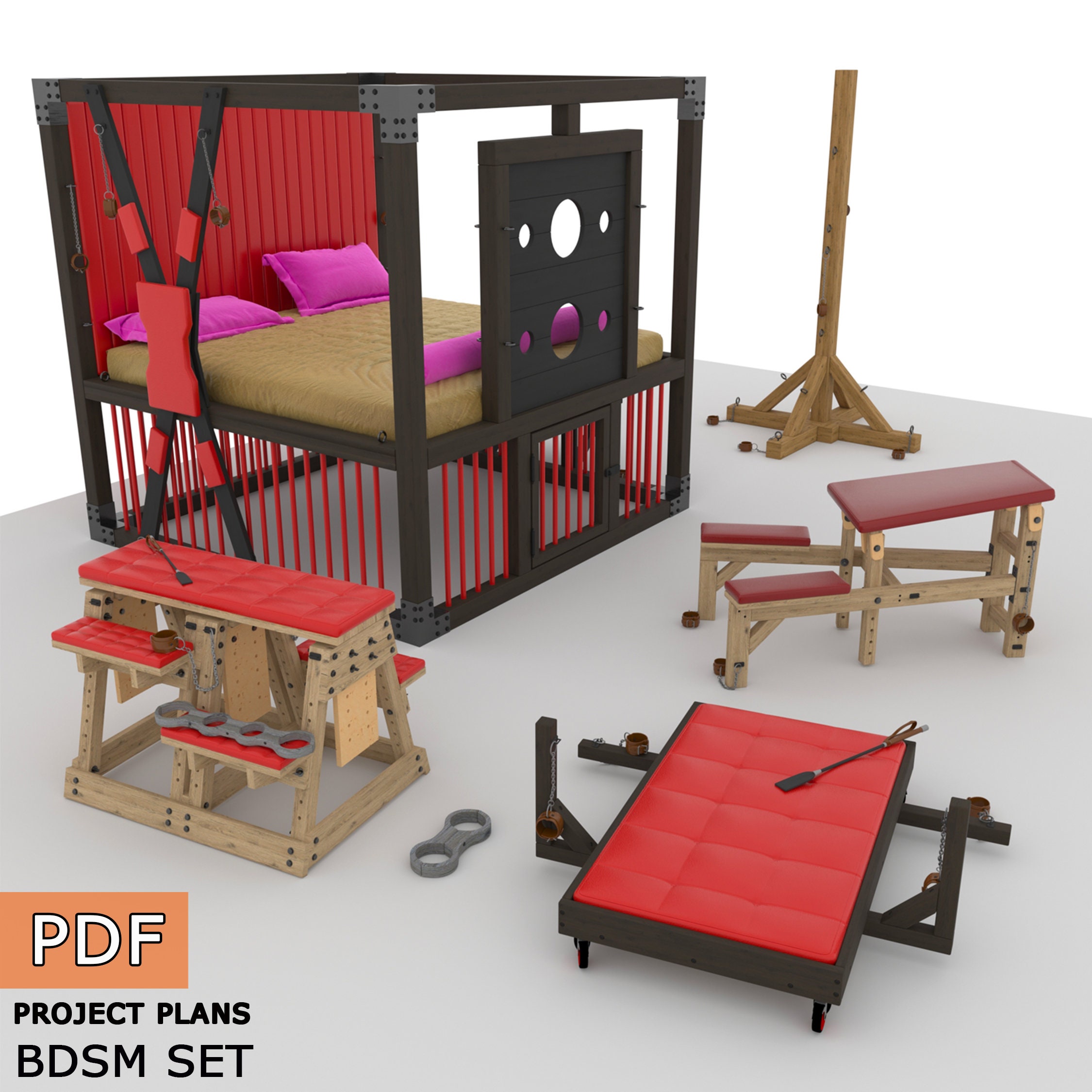 BDSM Plan SET, Buy 1 Get 5 Projects- Digital Download Only - Etsy