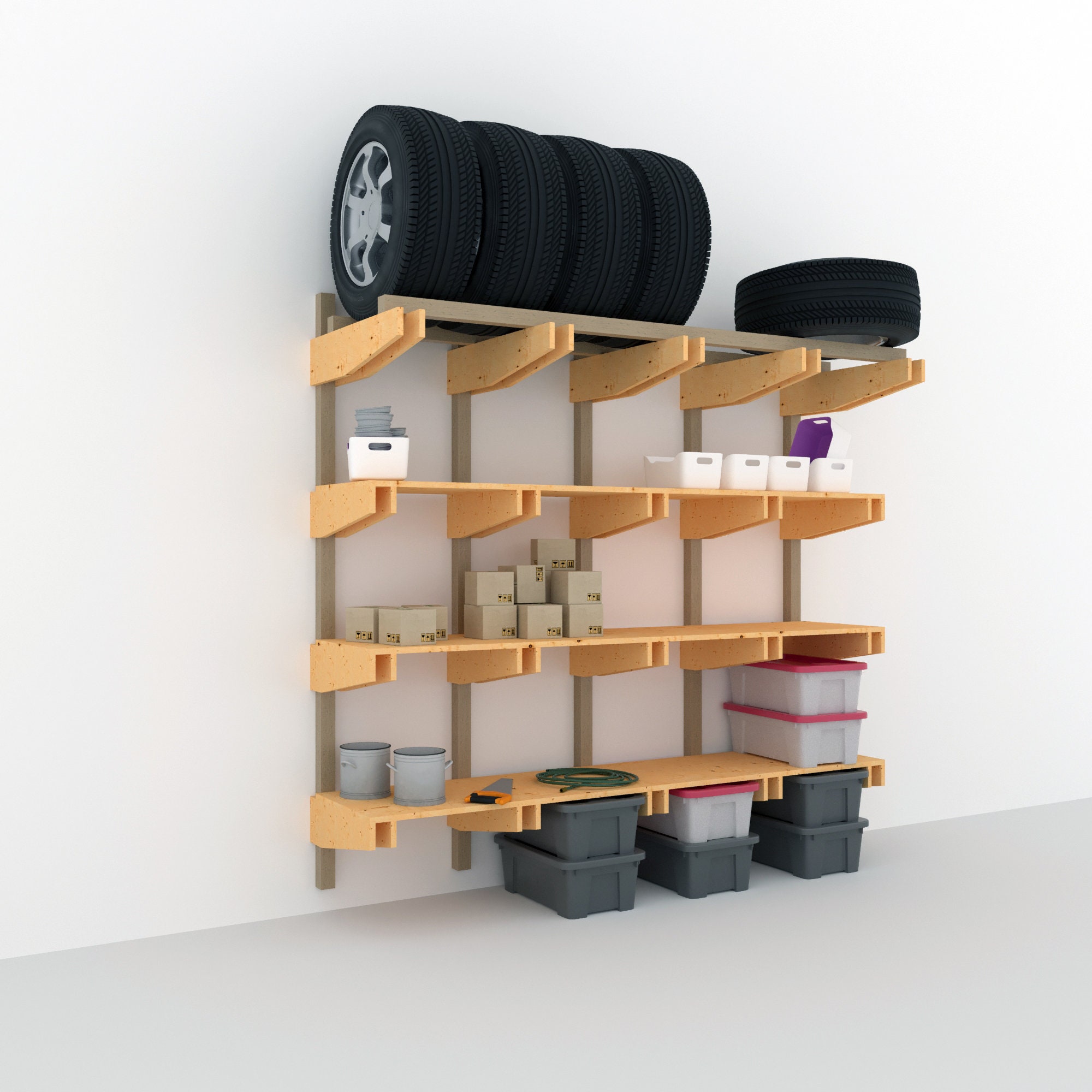 Garage Storage Systems, Racking Solutions, Garage Shelving Units ...