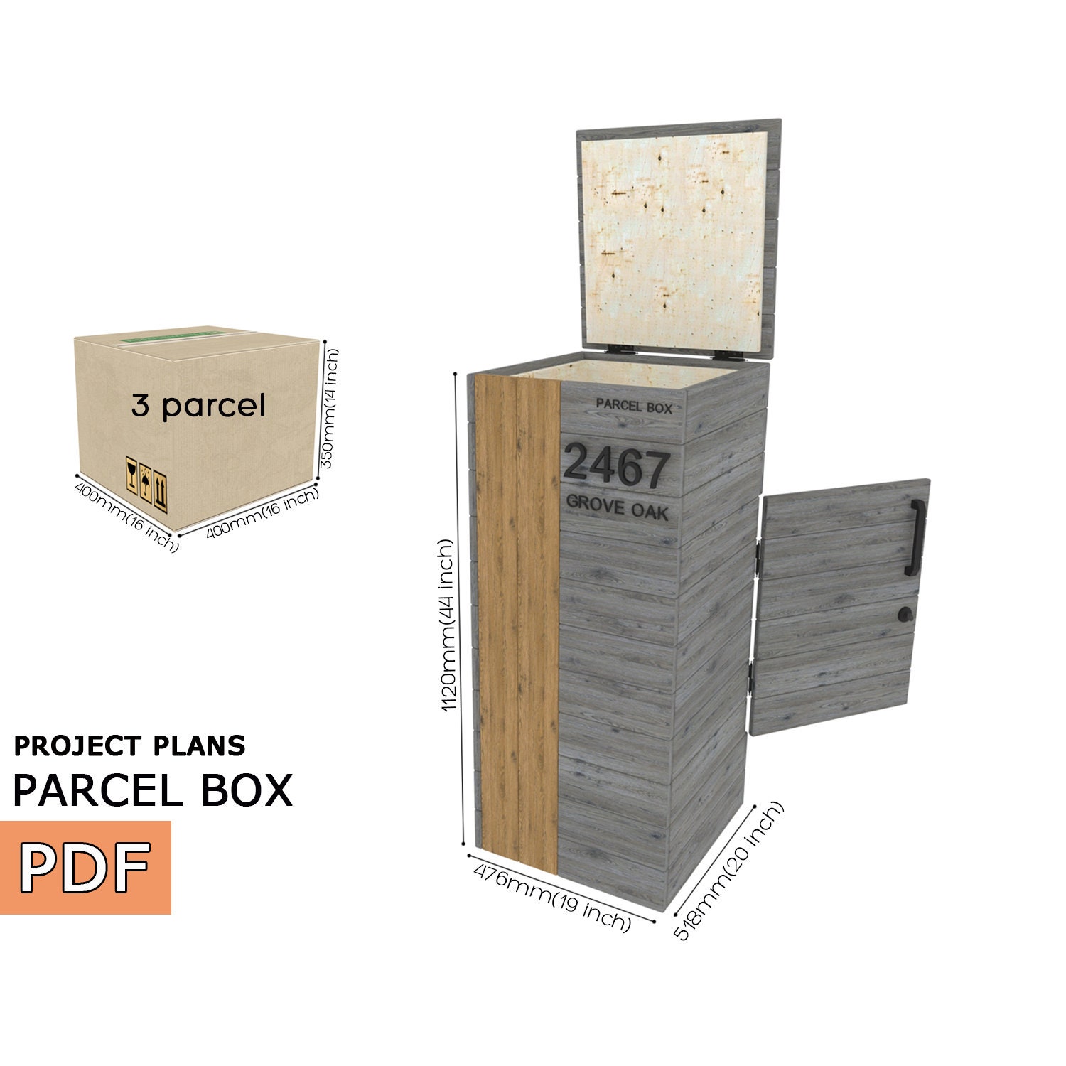 DIY Parcel Box Upgrade Your Package Delivery System Get Our Step-by ...
