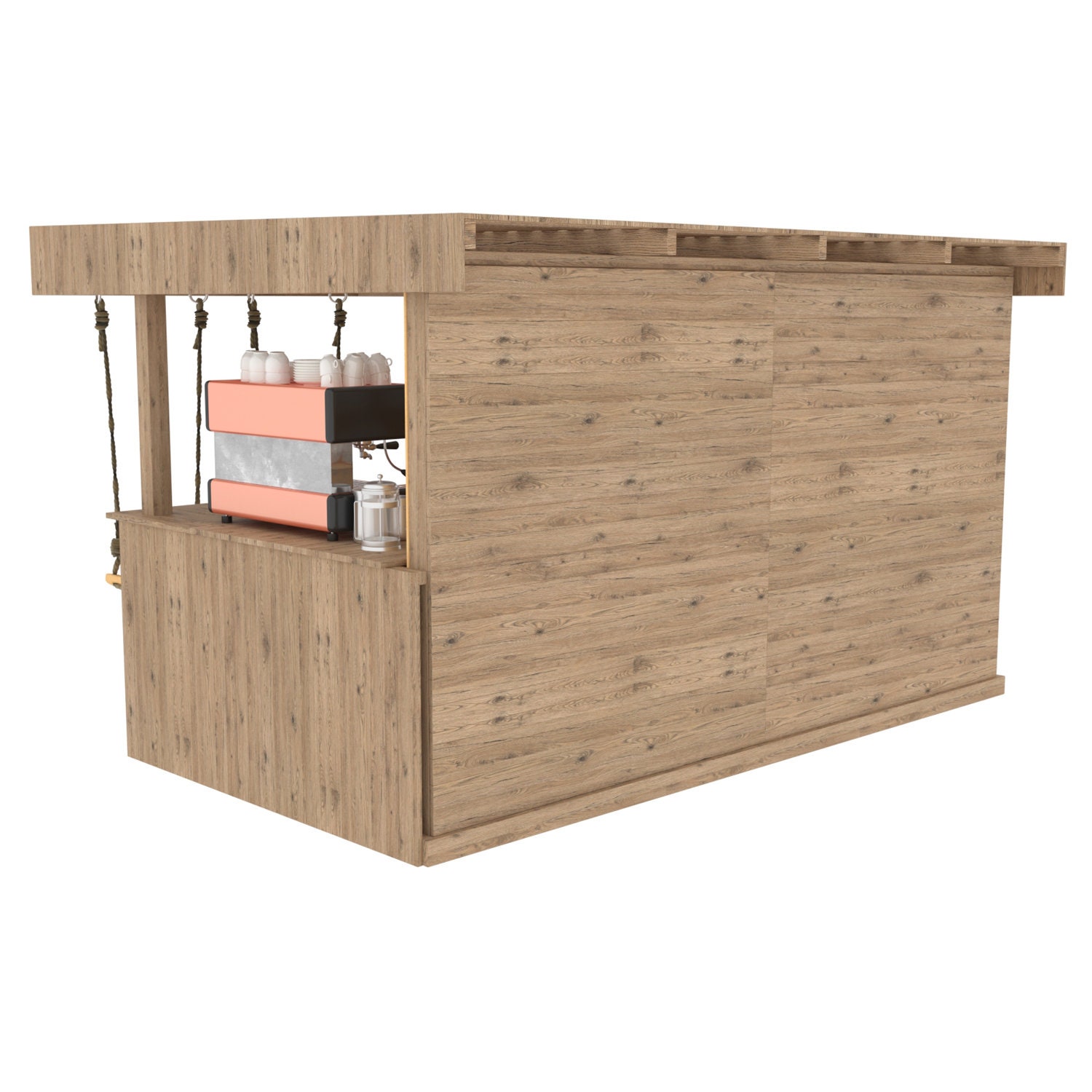 Outdoor Bar DIY Build Plans: Backyard Party Pavilion (digital Download ...