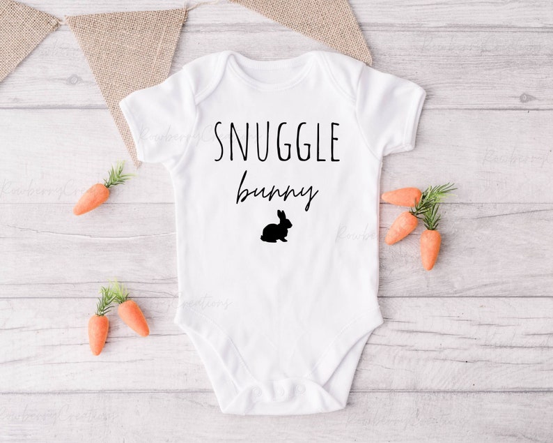 Snuggle Bunny PNG JPG Digital Download- Baby Onsie Cut File- Digital ...