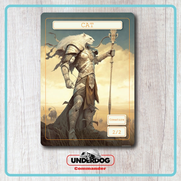 Mtg Cat Token - Etsy
