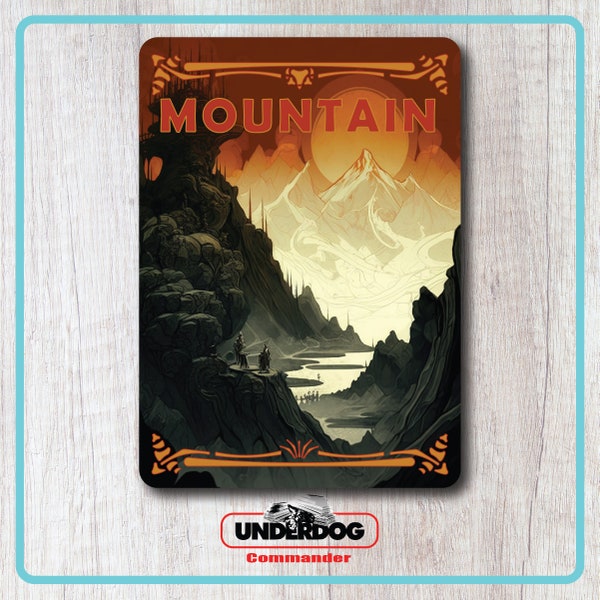 Mtg Custom Basic Lands - Etsy